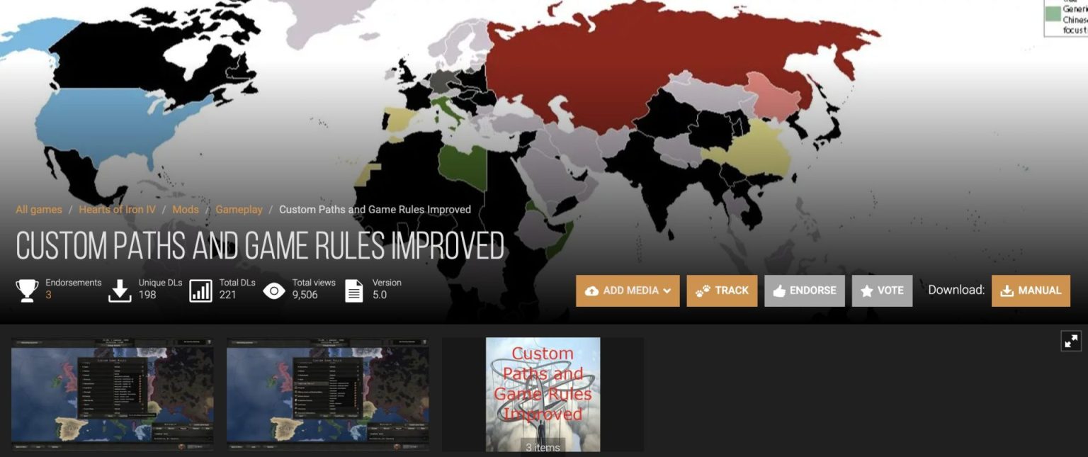 『Hearts of Iron Ⅳ(HoI4)』おすすめModを紹介！